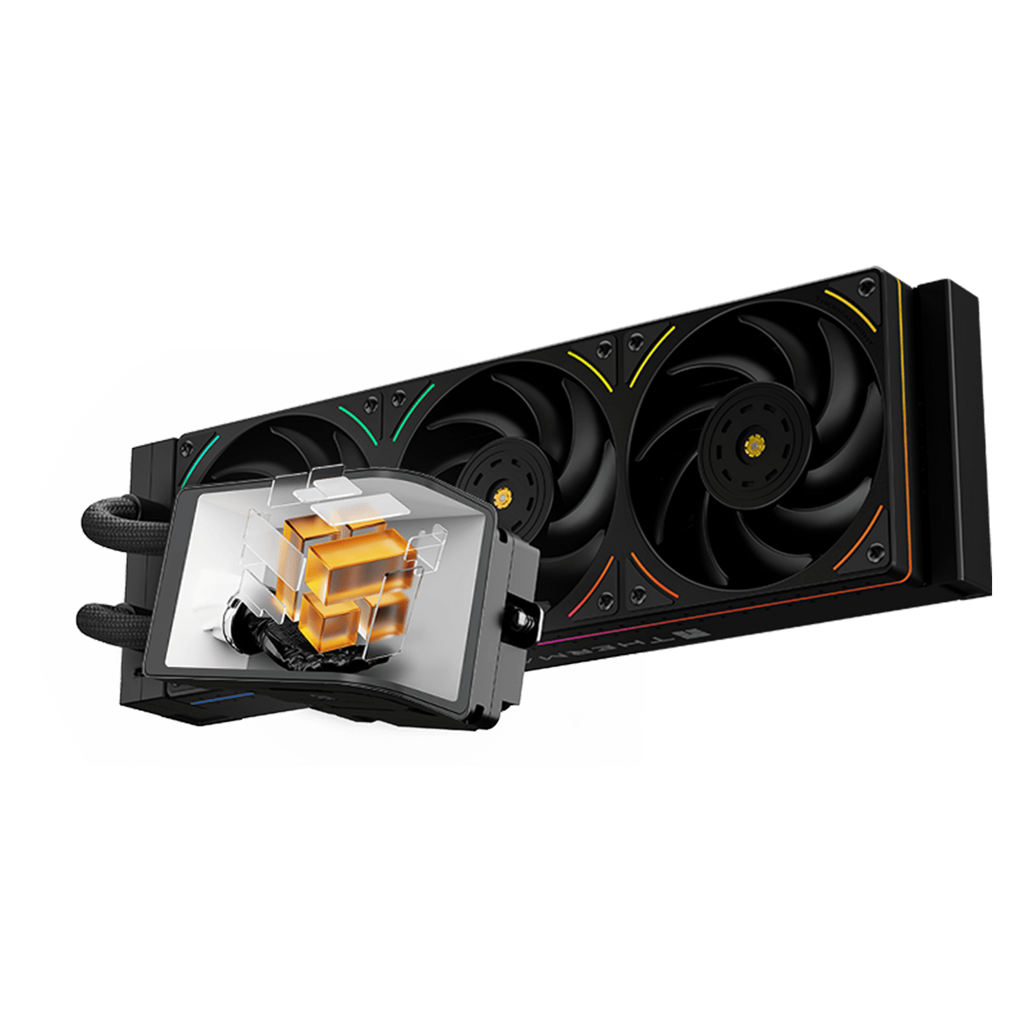 Thermalright Wonder Vision 360 UB ARGB Black OLED AIO Liquid Cooler ...