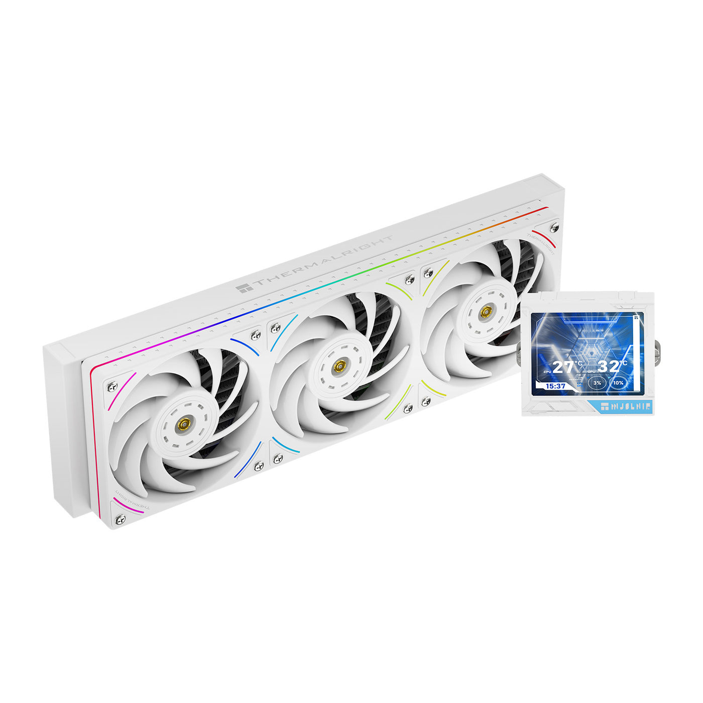 Thermalright Mjolnir Vision 360 UB Pro ARGB White LCD AIO Liquid Coole ...